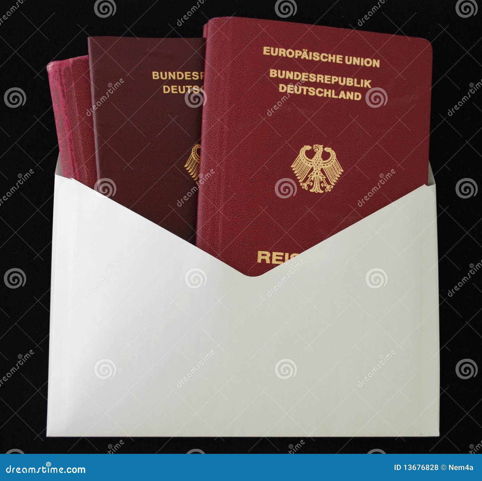 German passport stock photo. Image of journey, migrant - 13676828