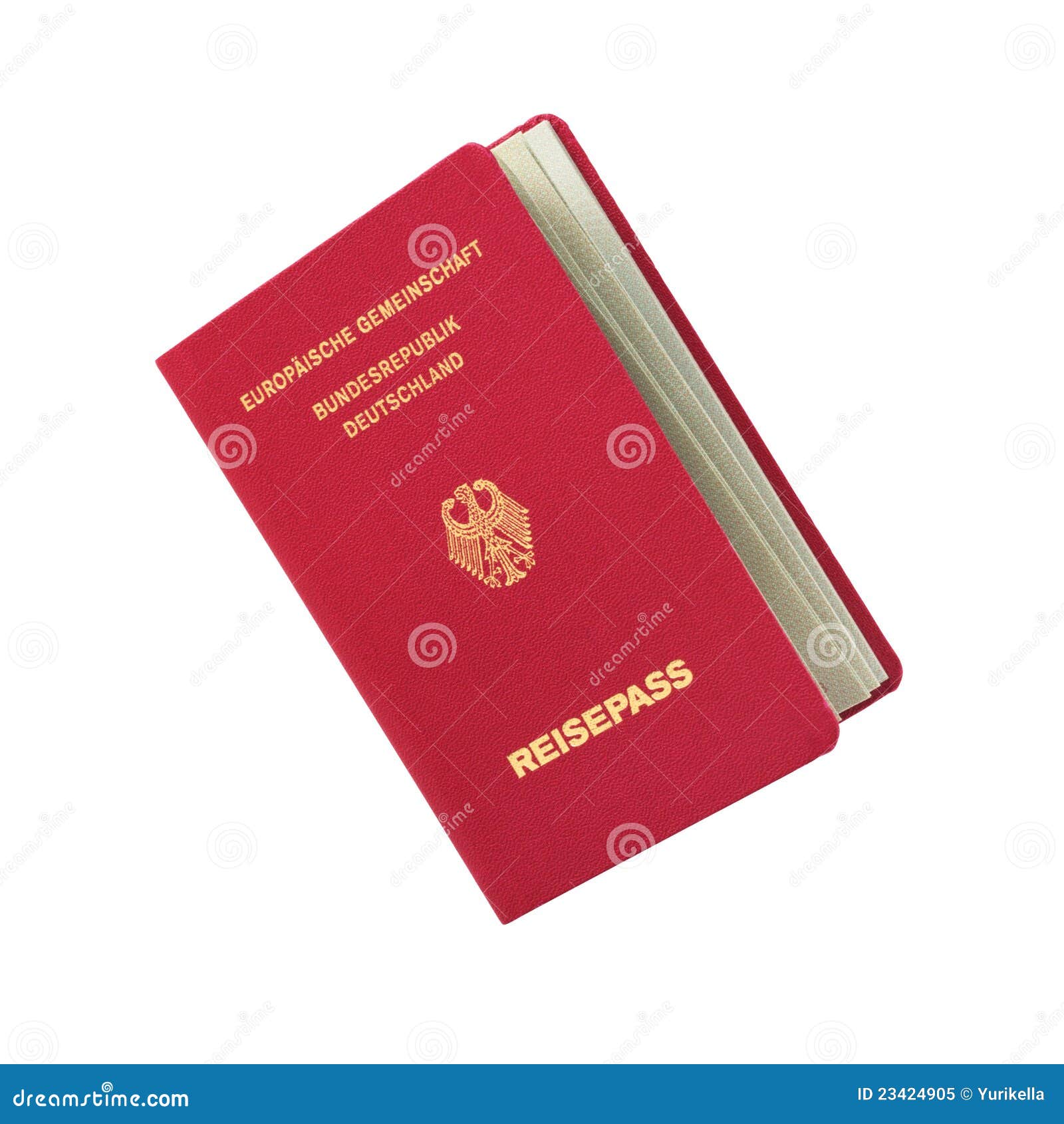 German passport stock image. Image of isolated, german - 23424905