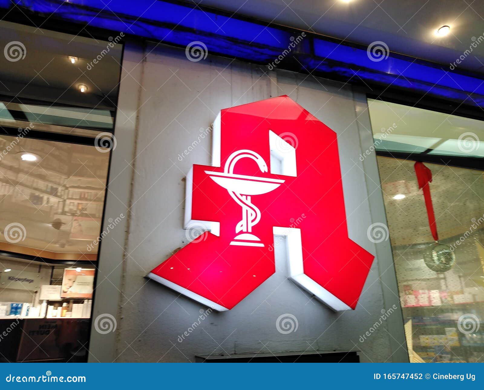 German pharmacy stock photo. Image of market, business - 165747452