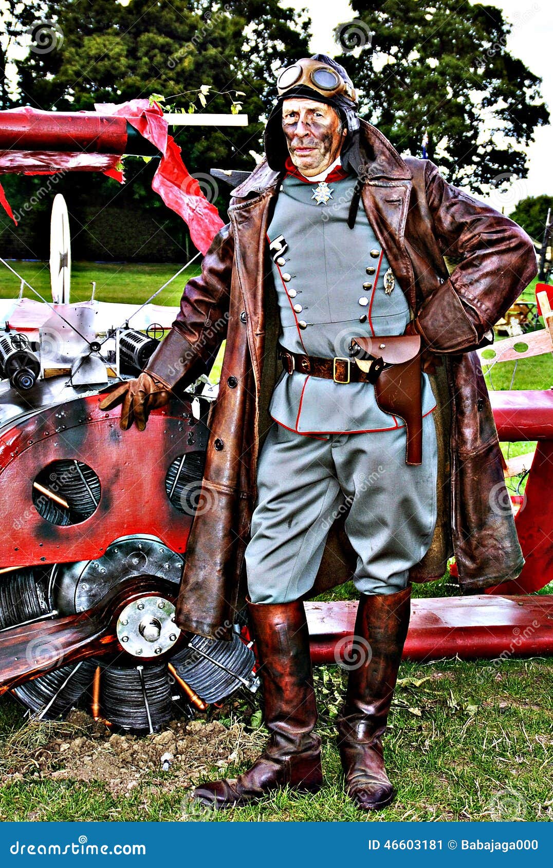 German pilot editorial photo. Image of battlefield, group - 46603181