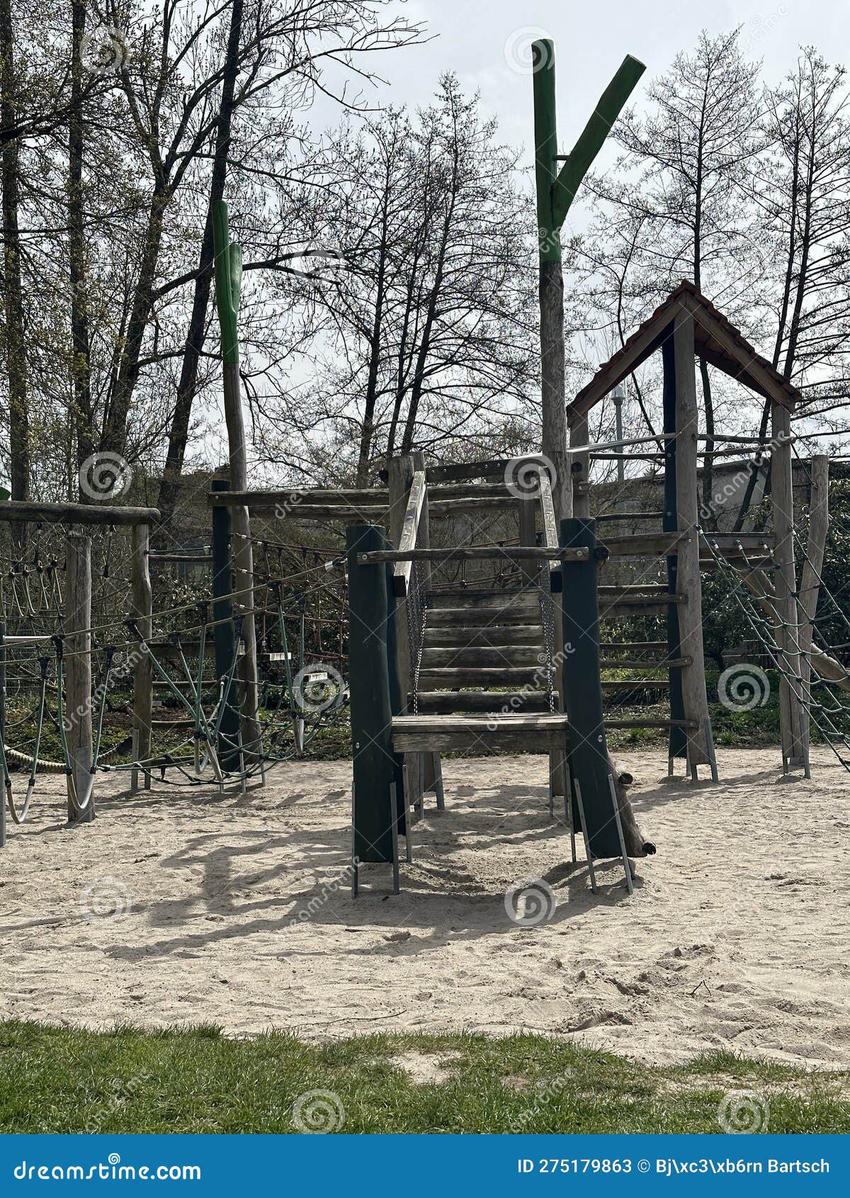 On a German playground stock image. Image of building - 275179863