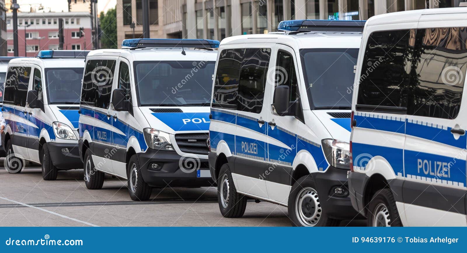 German Police Cars in a Row Editorial Photo - Image of tourism ...