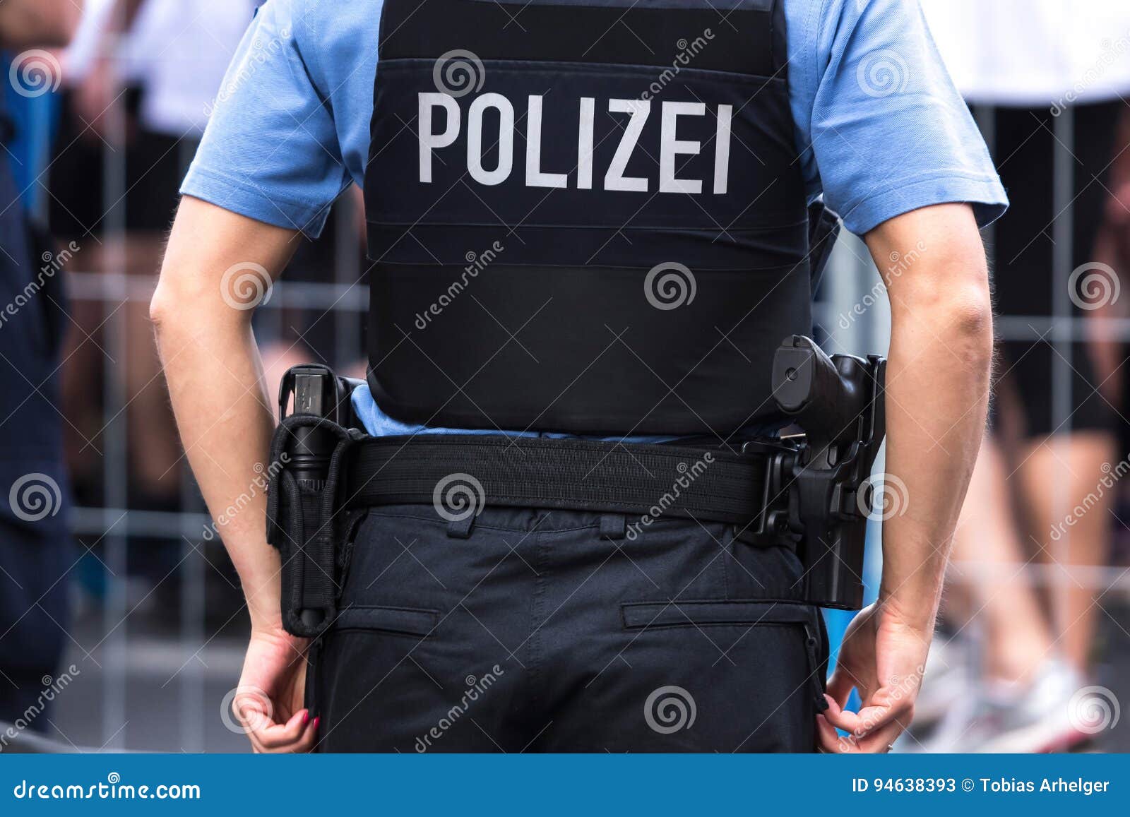 German police officer editorial stock photo. Image of person - 94638393