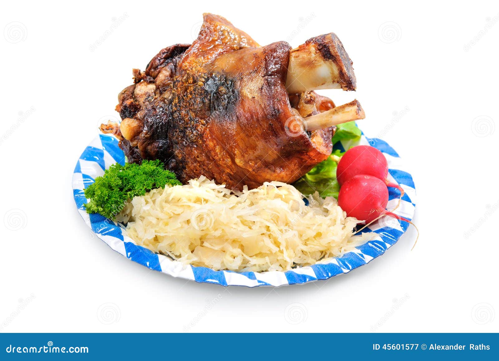 German Pork Knuckle stock image. Image of culture, lunch - 45601577