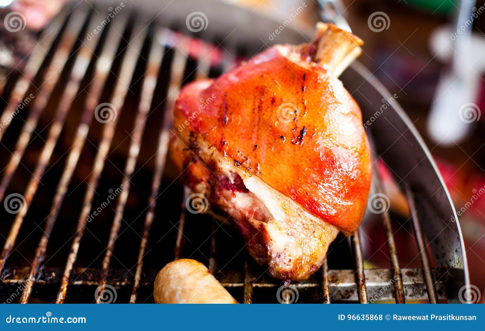 German pork leg stock photo. Image of cooking, dinner - 96635868