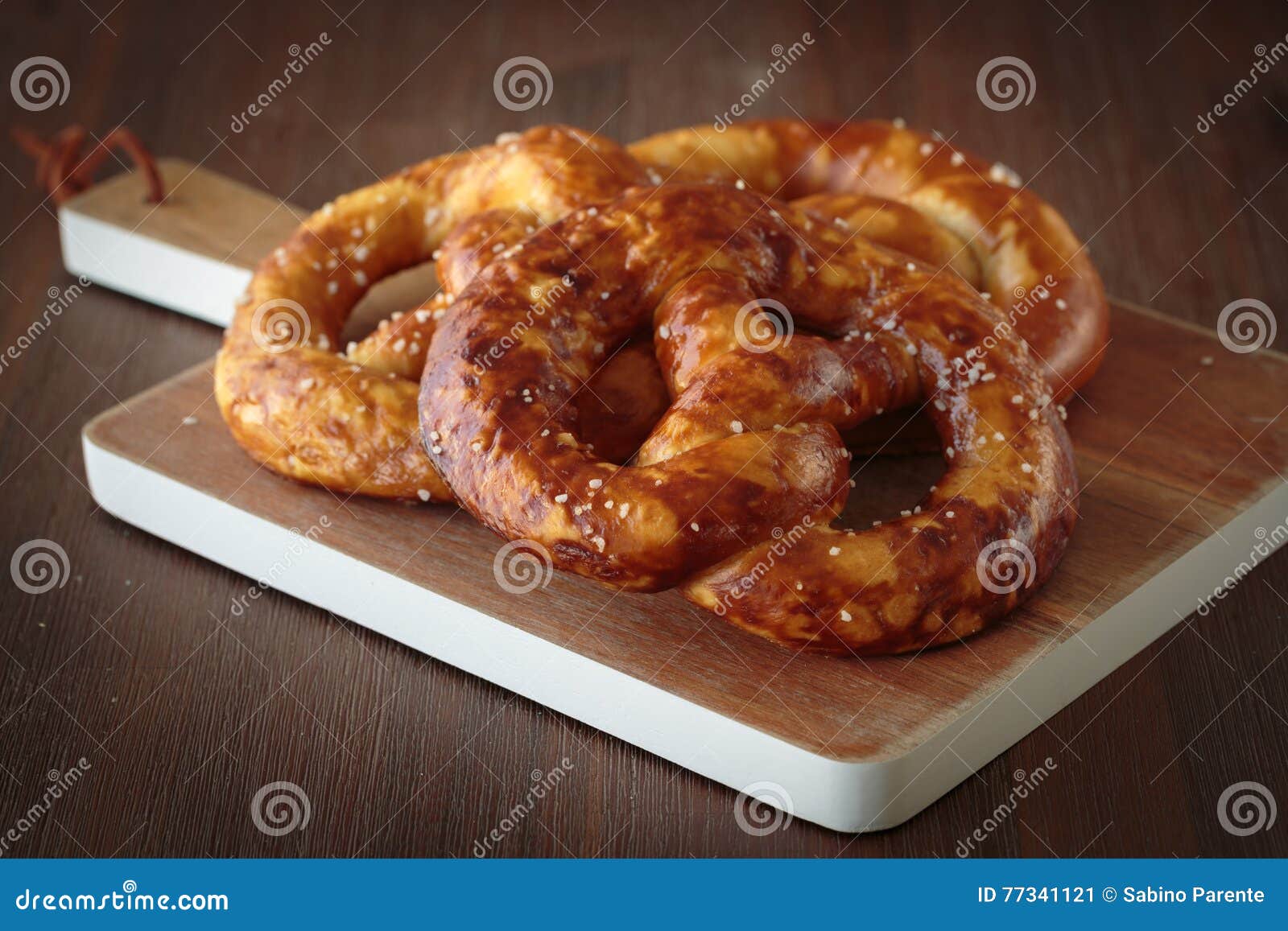 The german pretzel stock image. Image of culture, traditional - 77341121