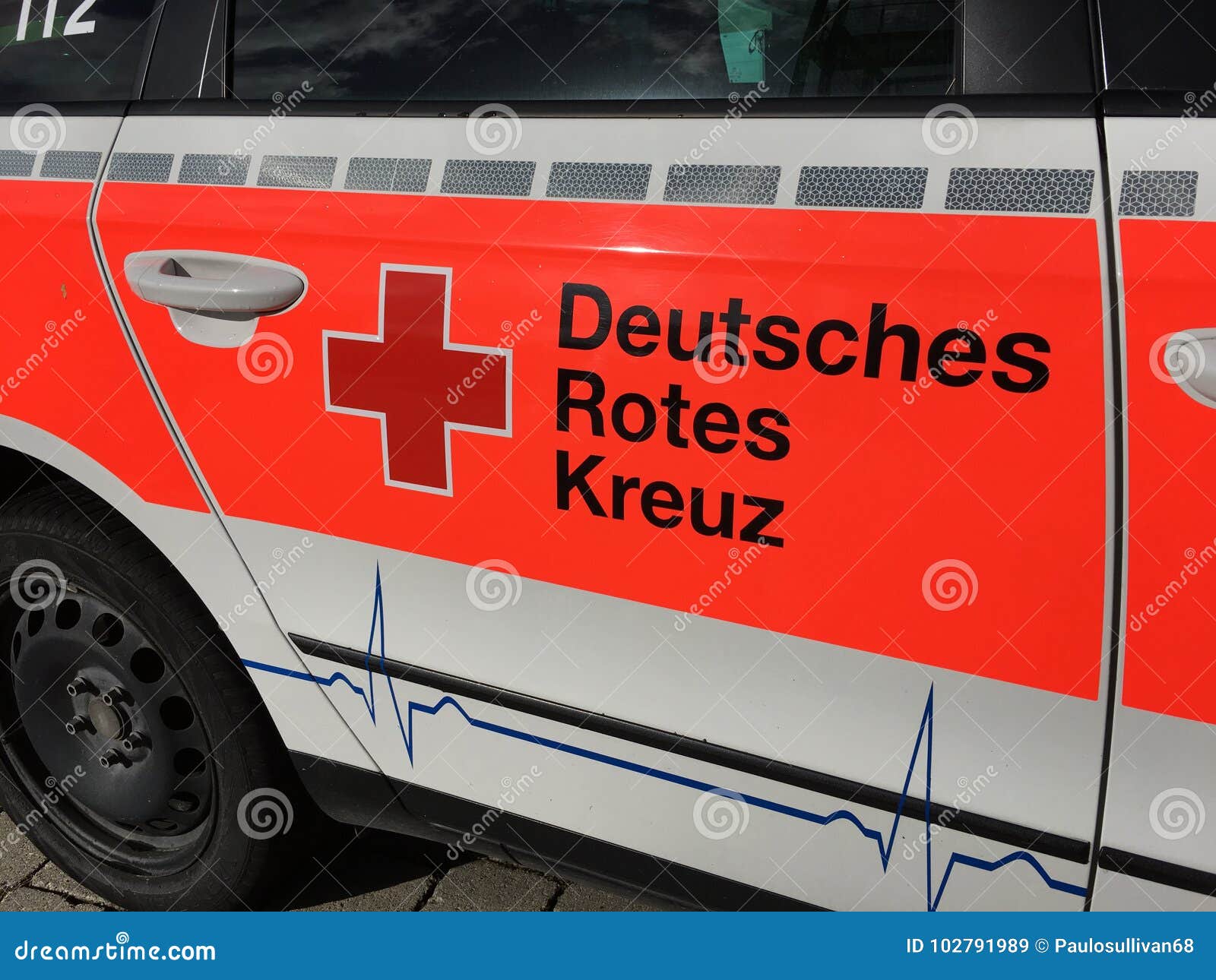 German Red Cross editorial stock image. Image of sign - 102791989