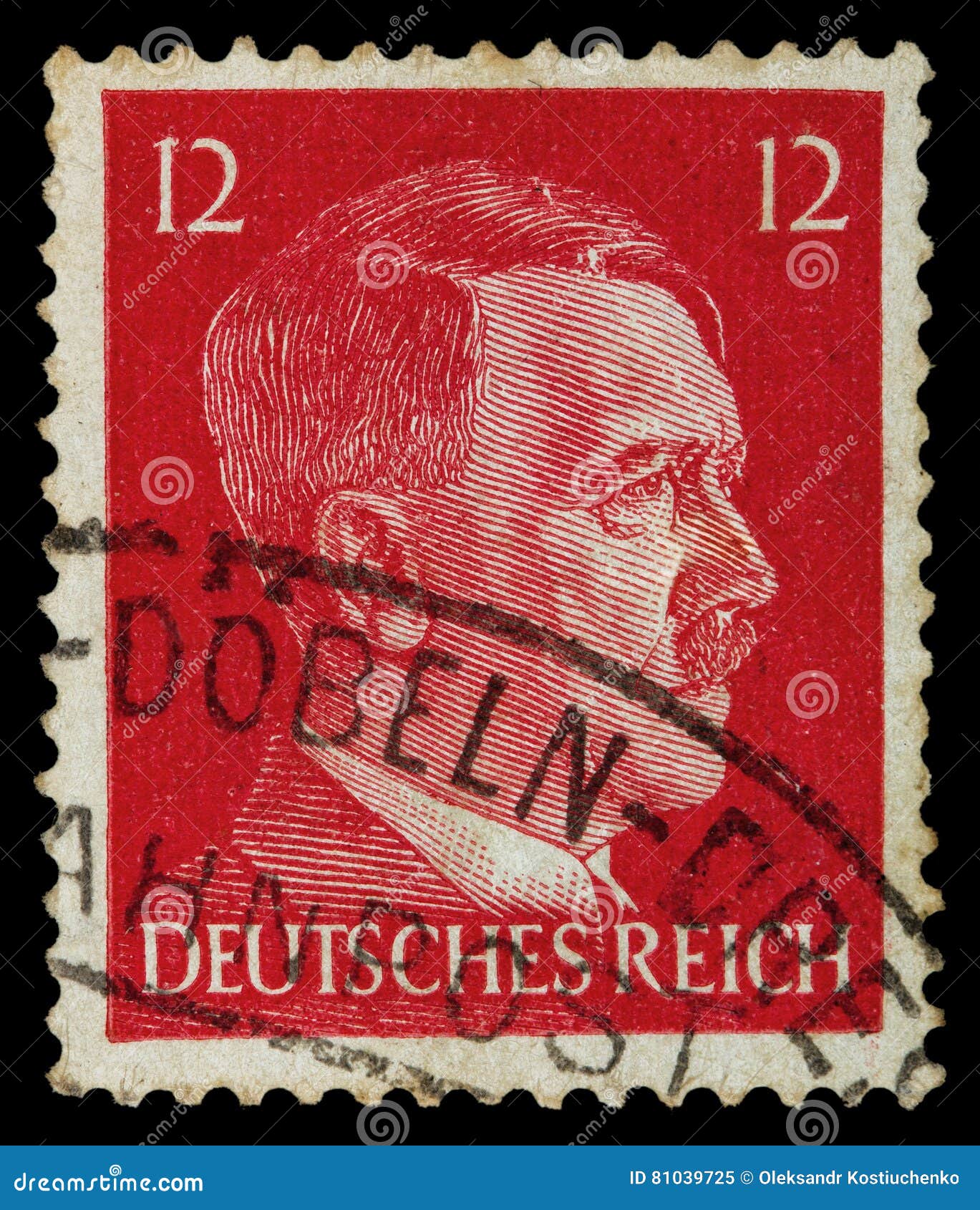GERMAN REICH. Circa 1939 - C.1944: A Postage Stamp With Portraying Of ...