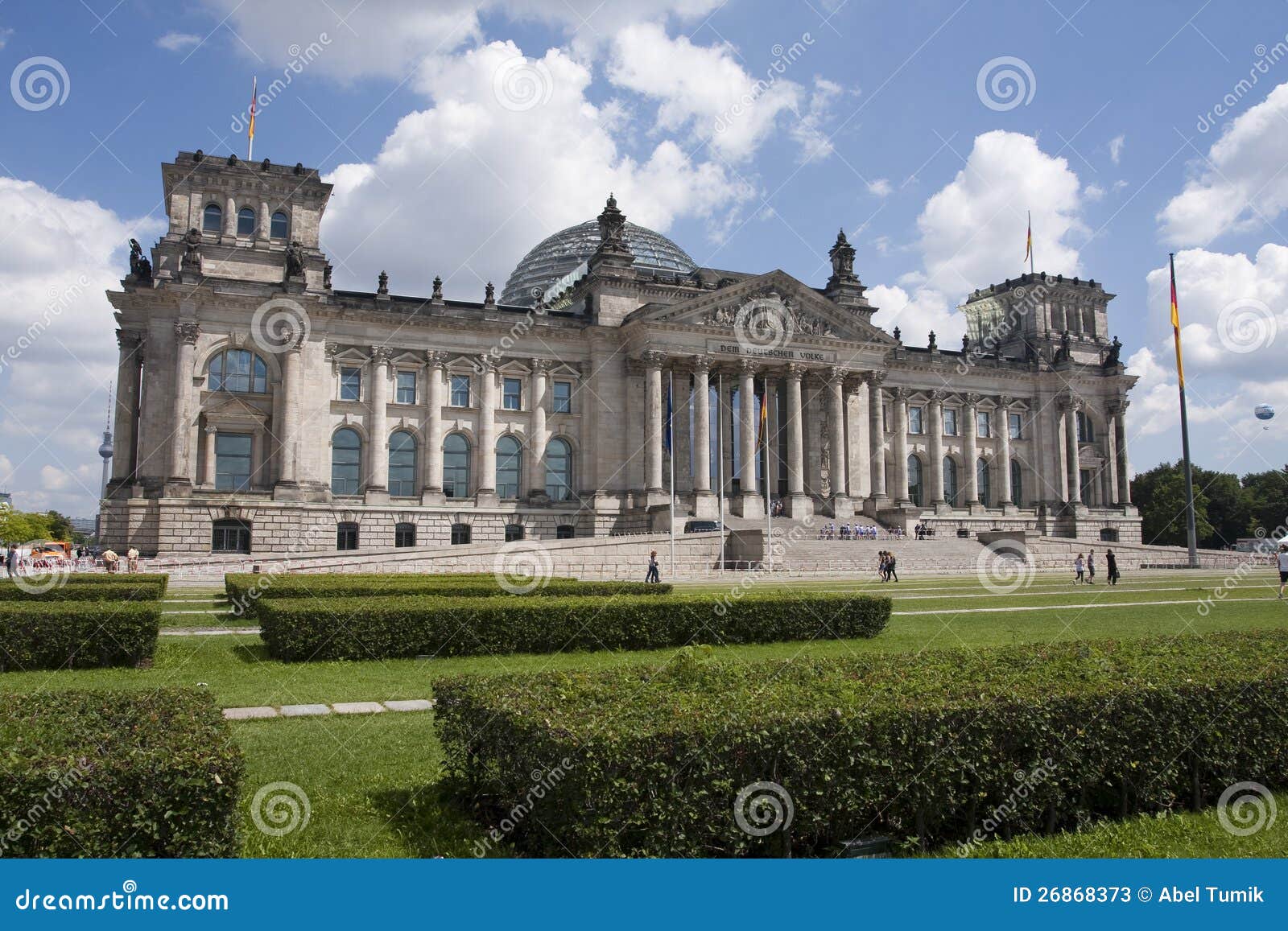 German Reichstag in Berlin stock image. Image of parliament - 26868373