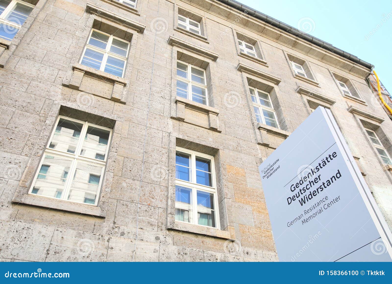 German Resistance Memorial Center Berlin Germany` Editorial Image ...