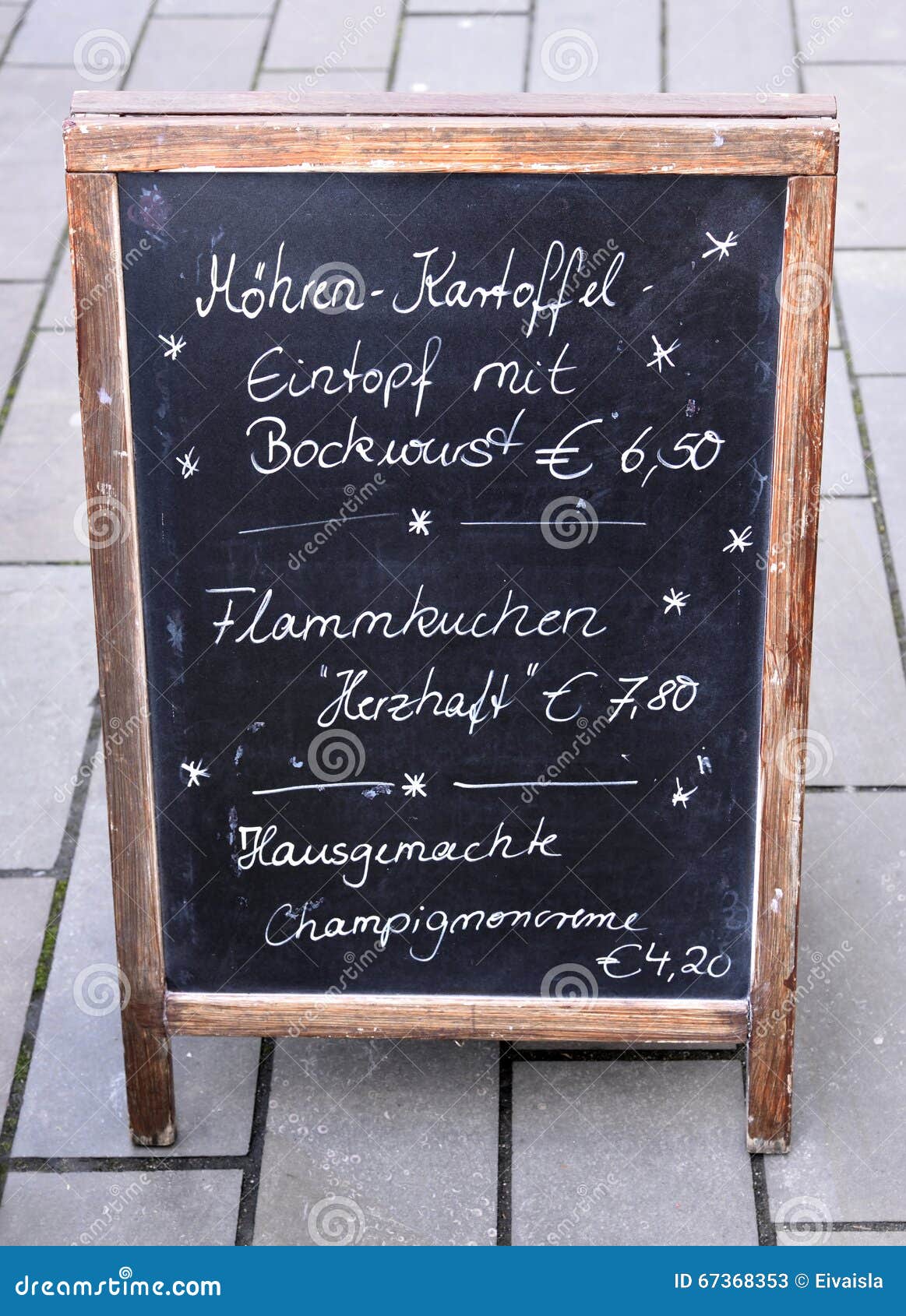 Restuart German Sign