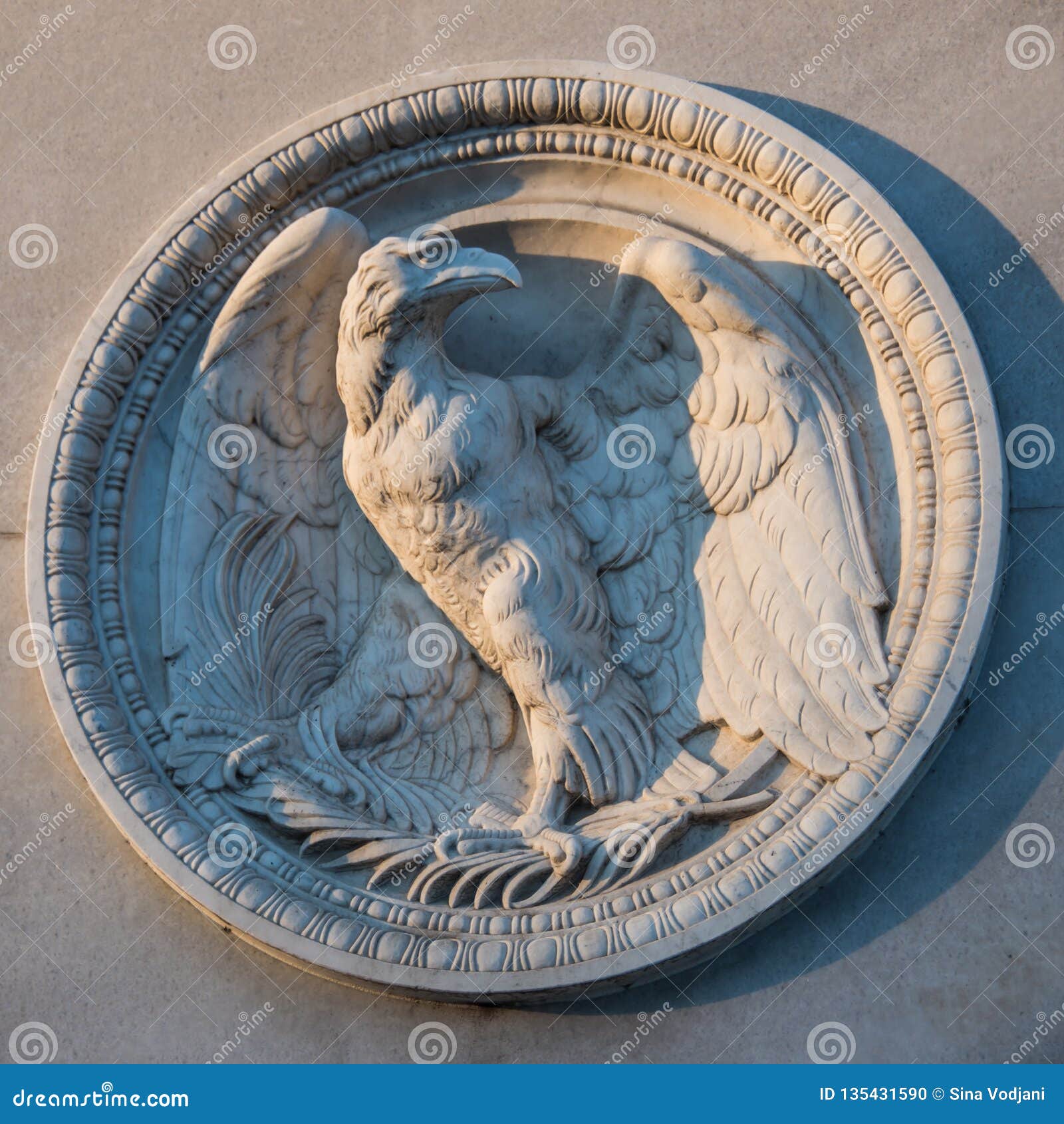 Stone Emblem Relief From Ancient House Facade Royalty-Free Stock Image ...