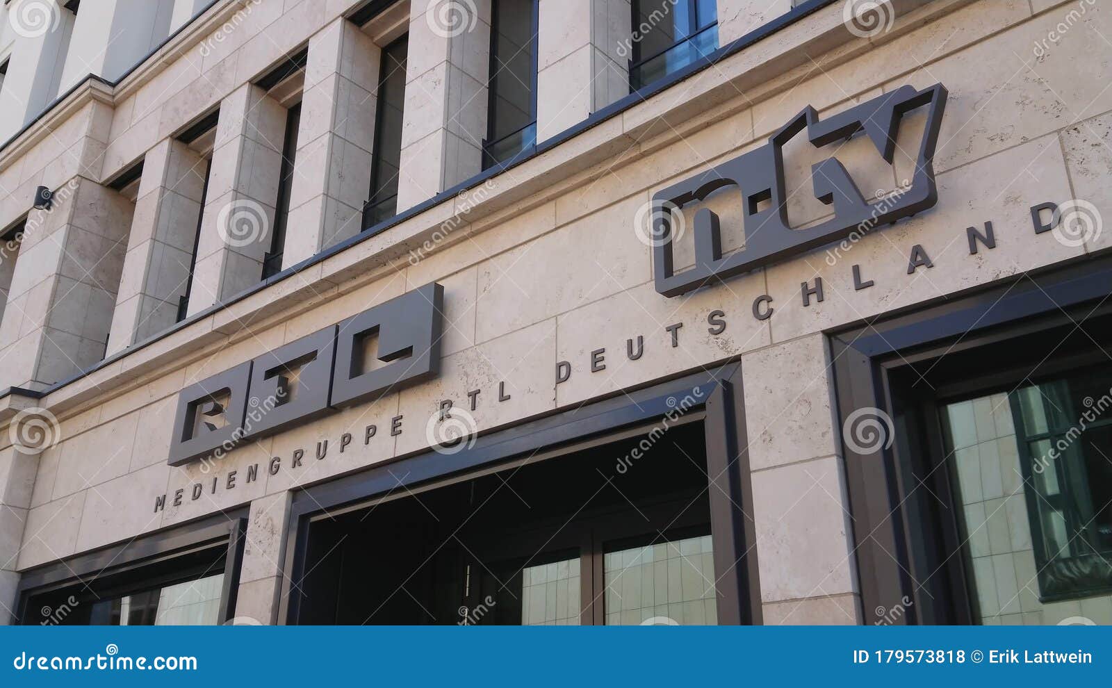 German RTL and NTV Studios in Berlin - CITY of BERLIN, GERMANY - MAY 21 ...