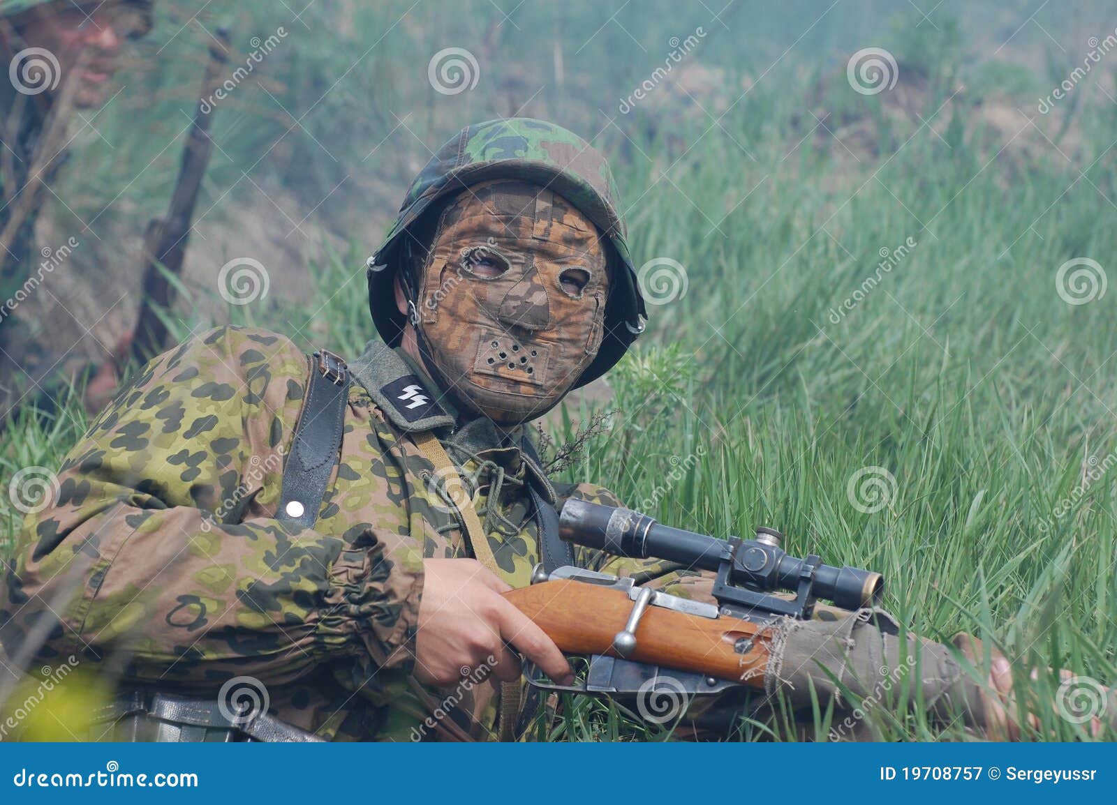 German soldier stock image. Image of portrait, male, masculine - 19708757