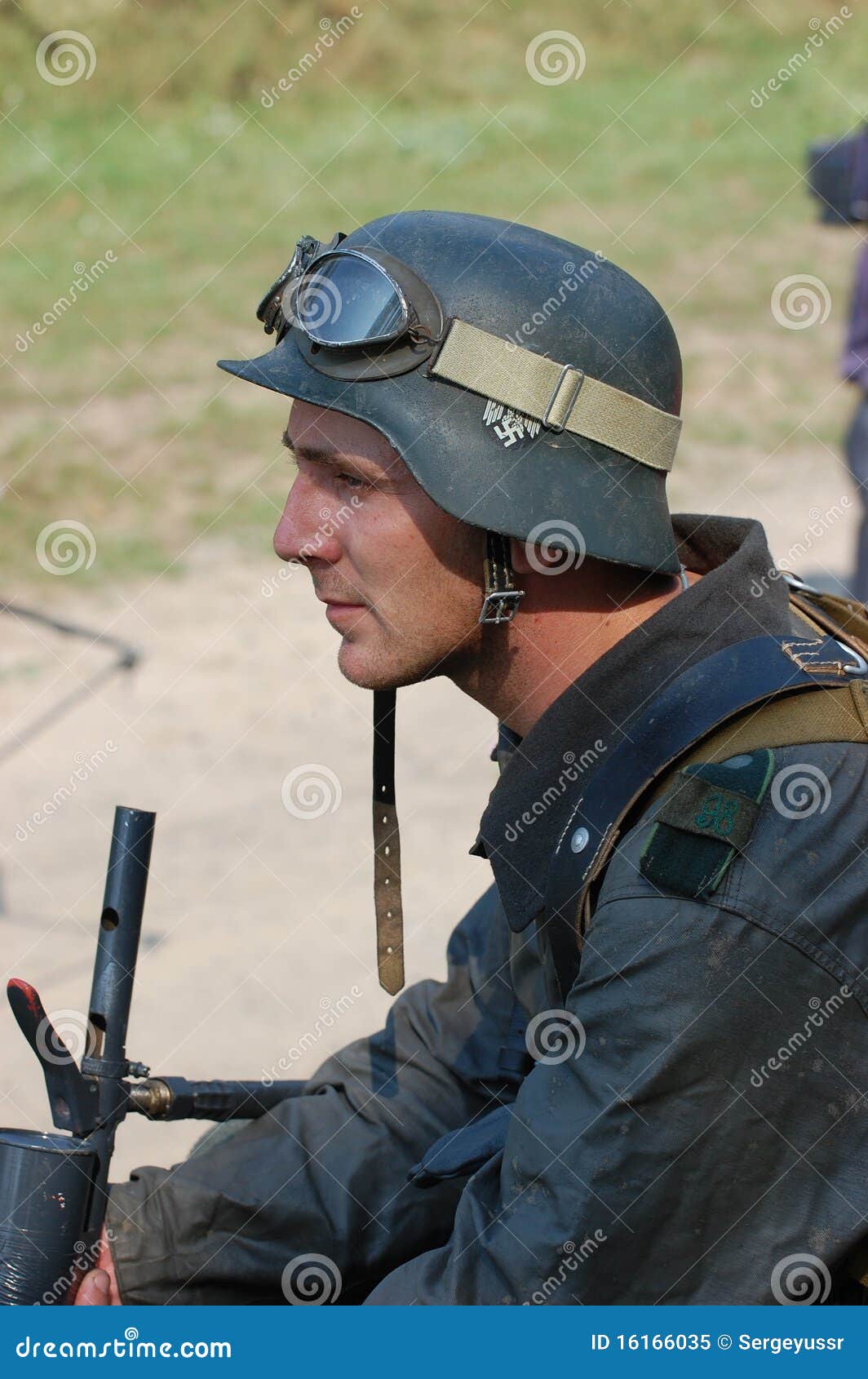 German Soldier with Flame-thrower Stock Image - Image of army, flames ...