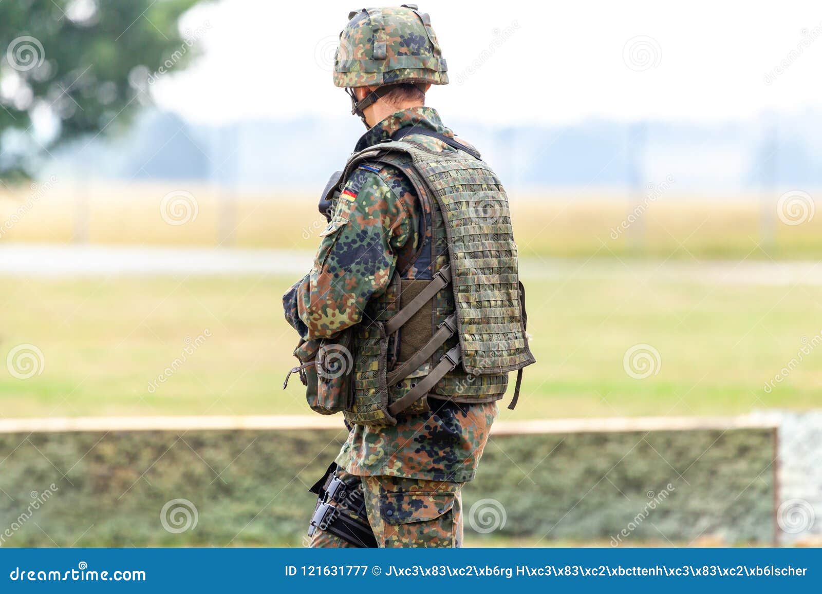 German Soldier with a Rifle Editorial Photography - Image of fight ...