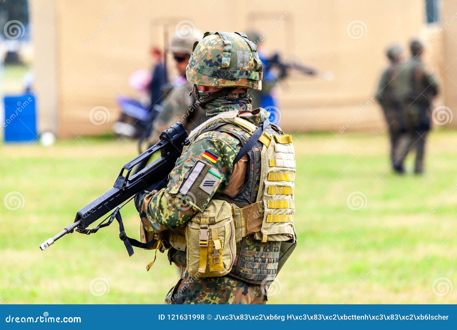 German Soldier with a Rifle Editorial Stock Photo - Image of nato ...