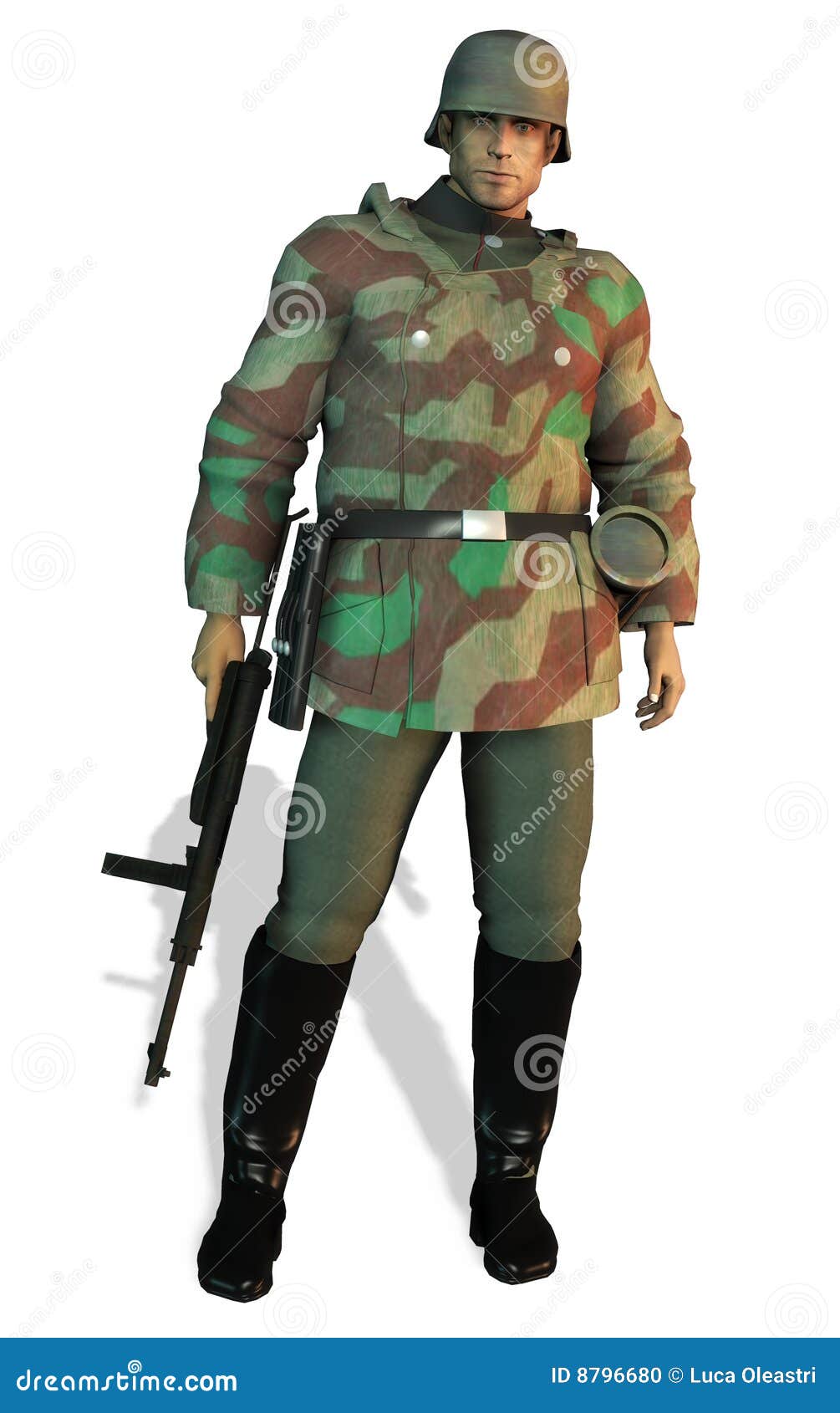 German Soldier WWII Stock Photography | CartoonDealer.com #8796680