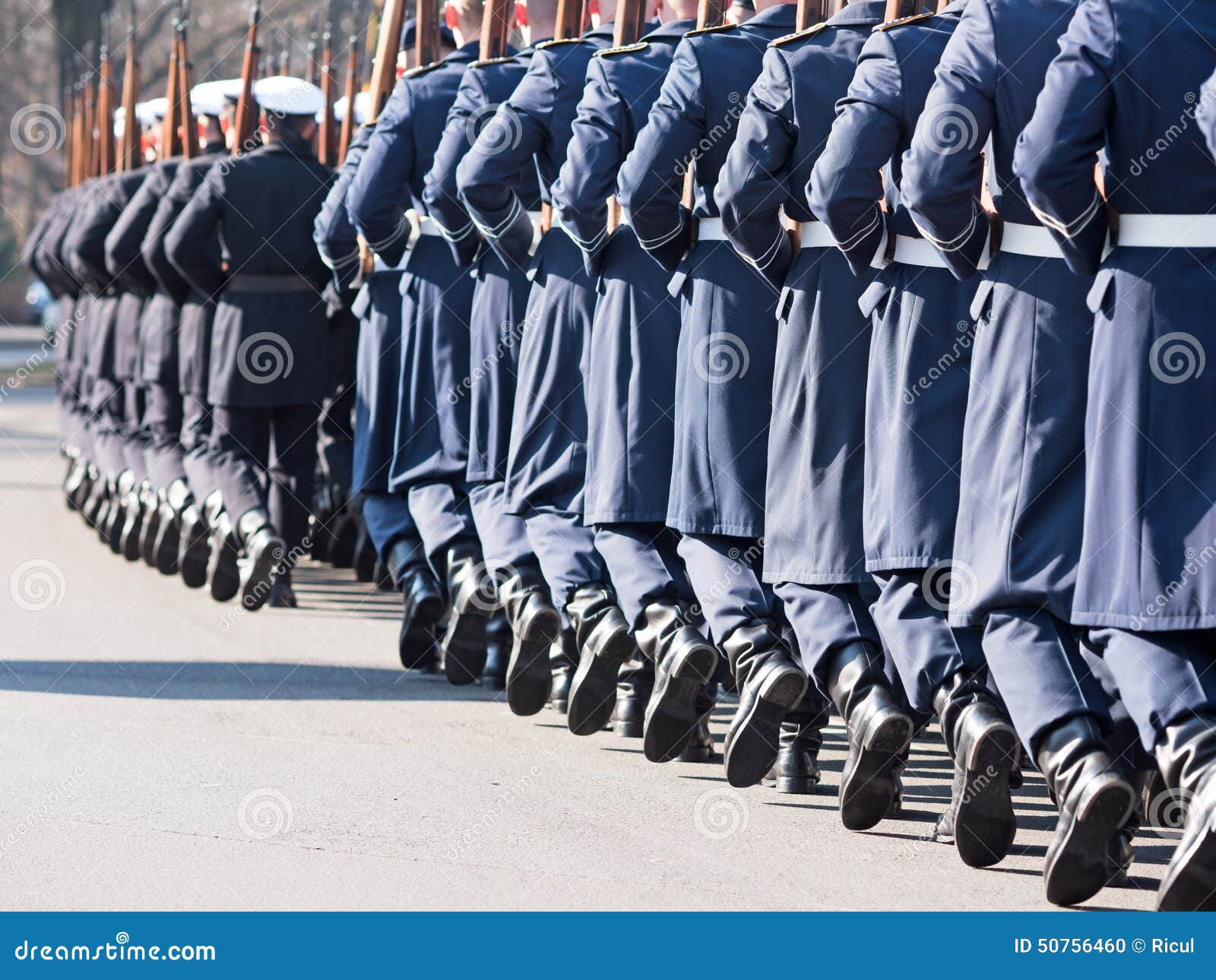 German Soldiers of the Guard Regiment Stock Photo - Image of diagonal ...