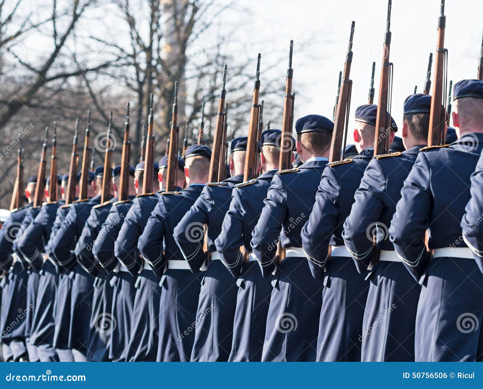 German Soldiers of the Guard Regiment Editorial Photo - Image of show ...
