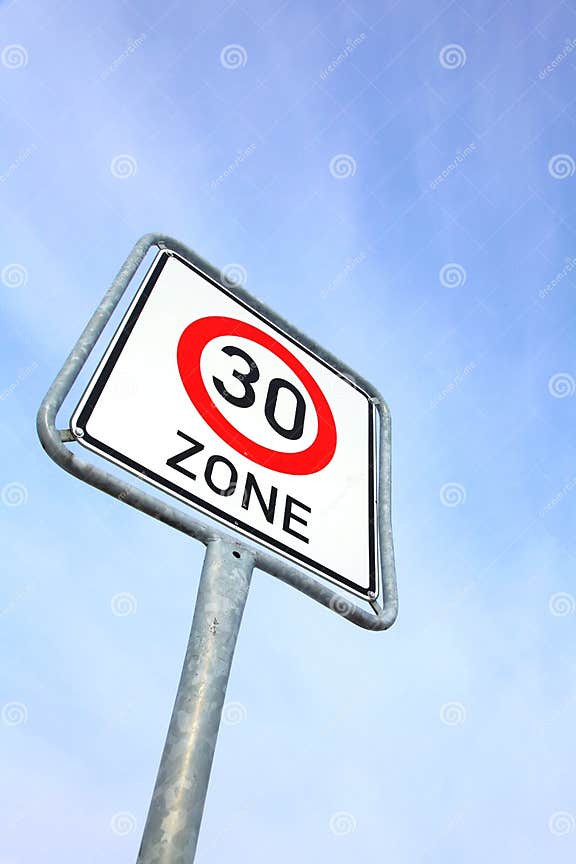 German speed limit sign stock image. Image of speed, signpost - 26017931