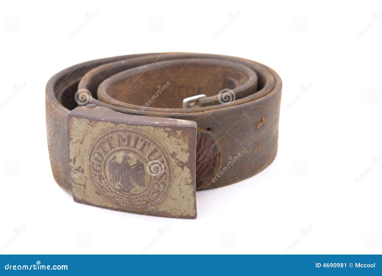 German Standard Soldier Belt Stock Image - Image of wwii, military: 4690981