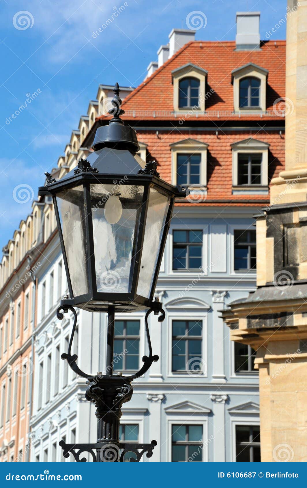 German street lantern stock image. Image of german, lamp - 6106687