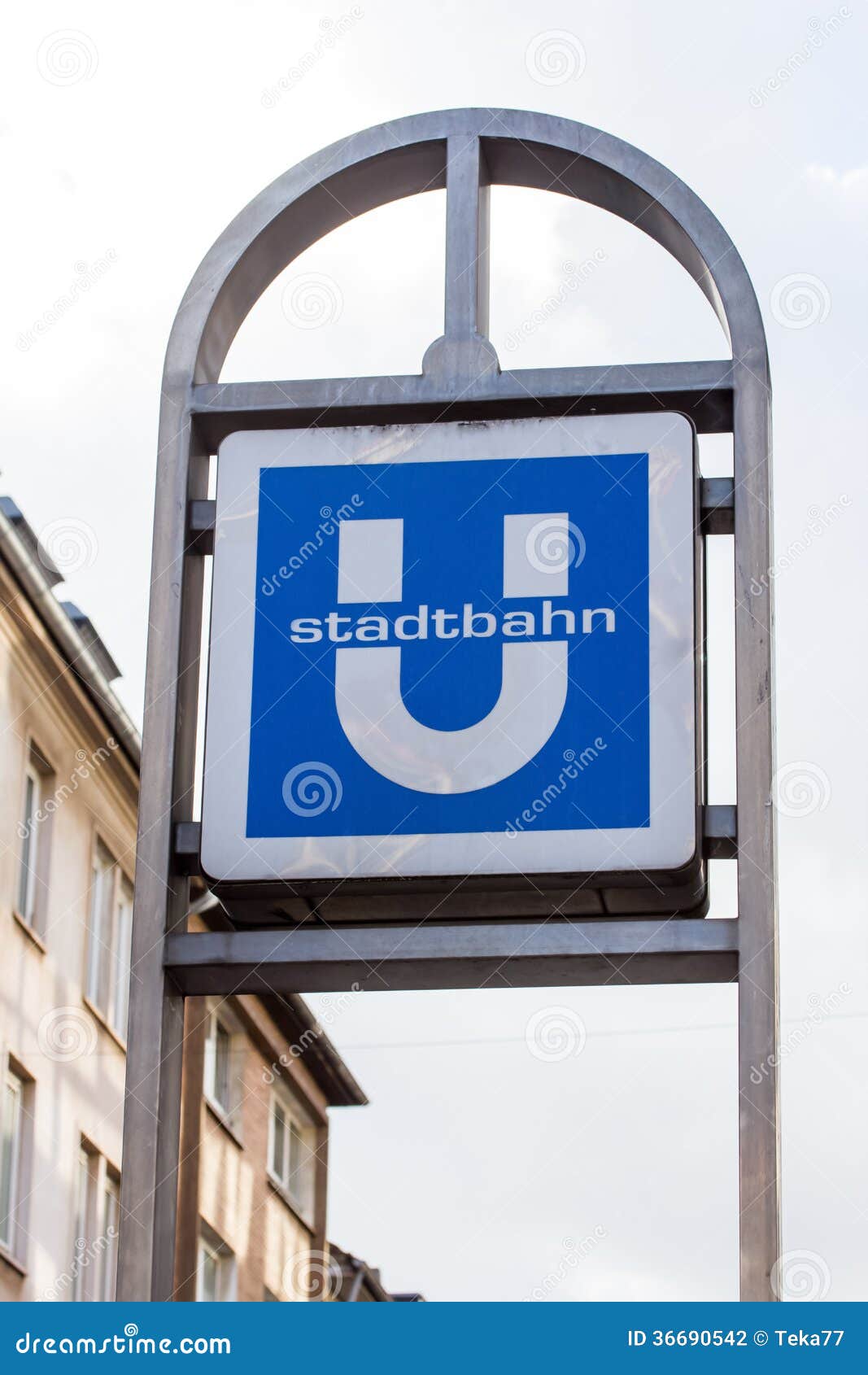 German subway sign stock photo. Image of stadtbahn, public - 36690542