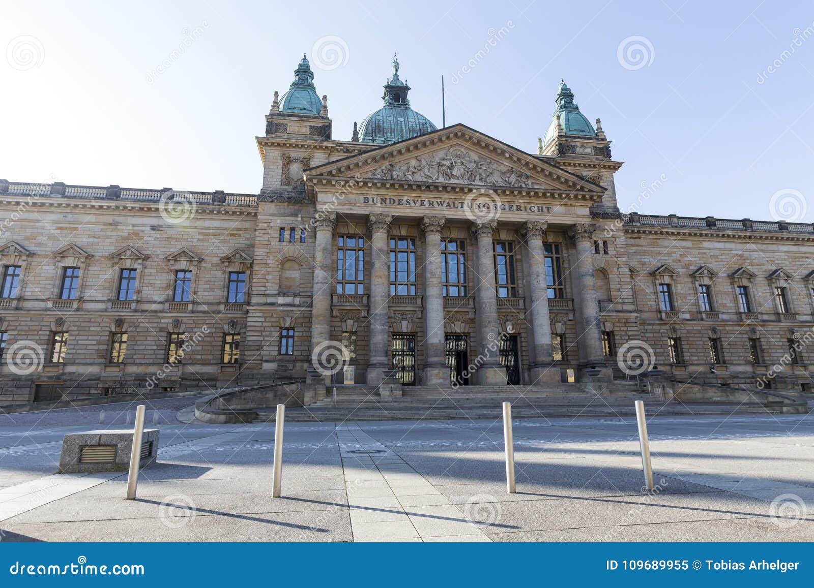 German Supreme Administrative Court in Leipzig Editorial Image - Image ...