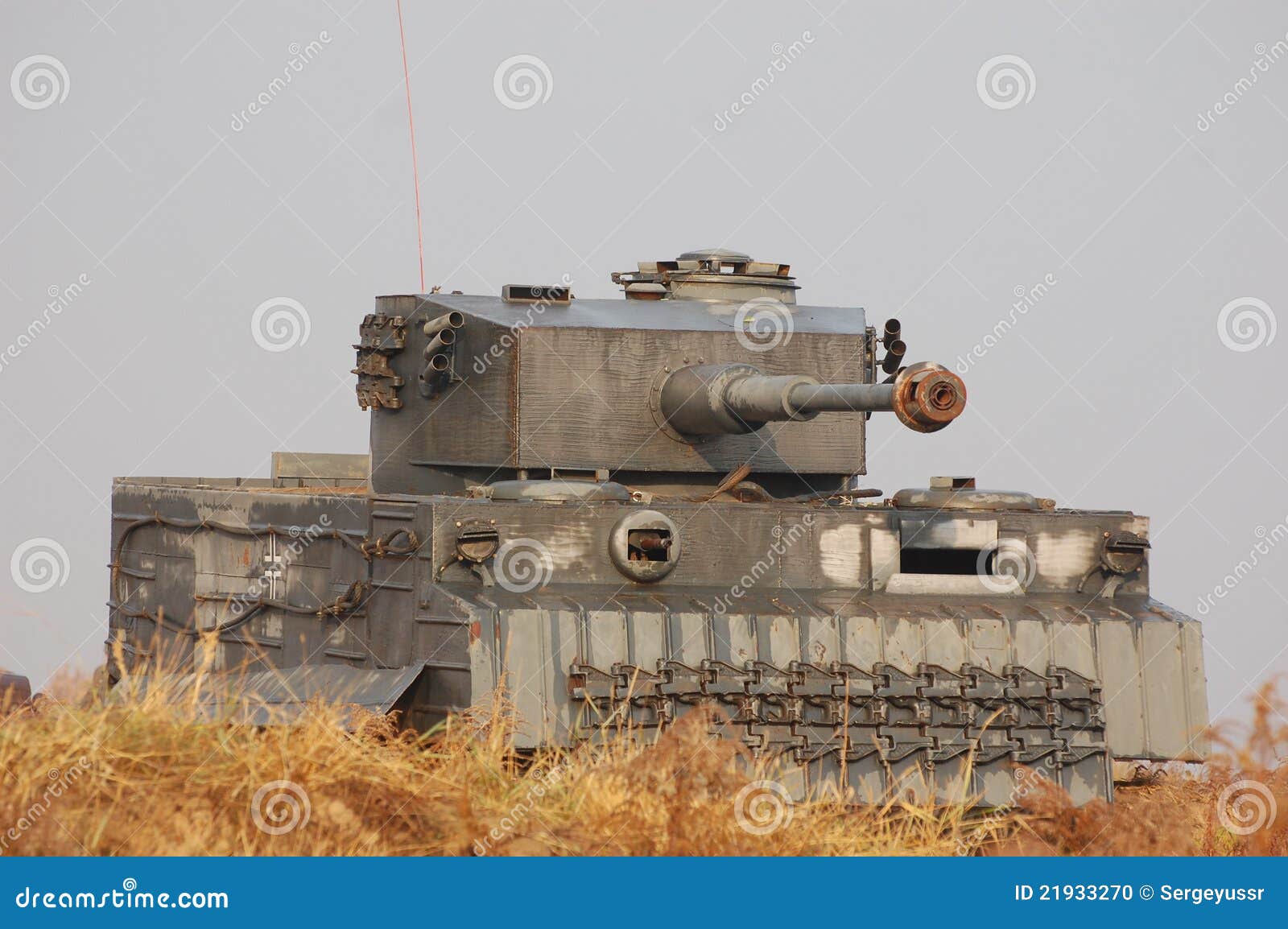 German tank stock photo. Image of military, enacting - 21933270