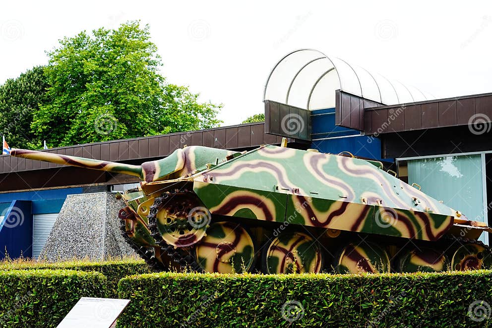 German Tank Destroyer, Hetzer Editorial Stock Photo - Image of used ...