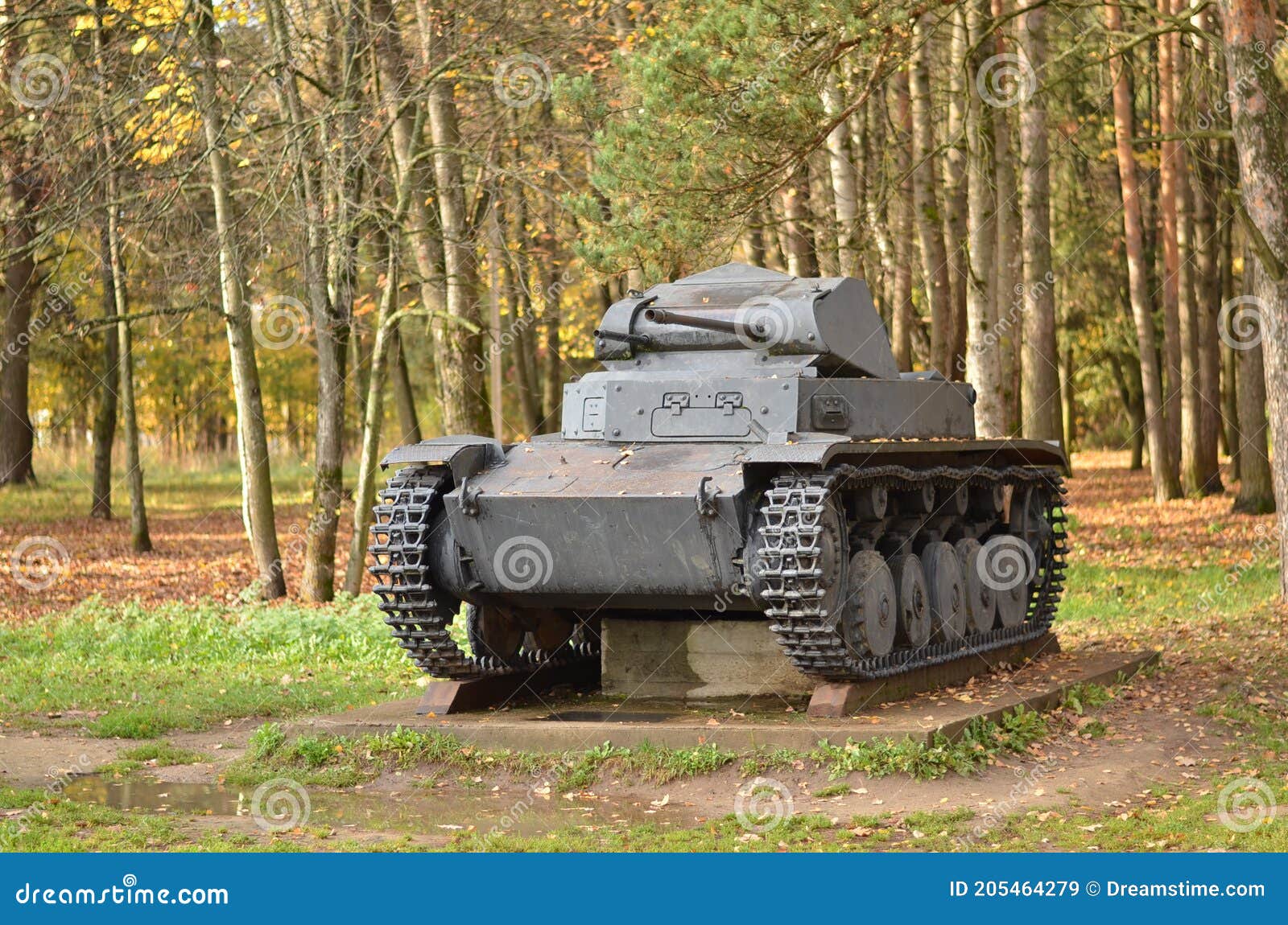 German tank stock image. Image of weapon, army, infantry - 205464279