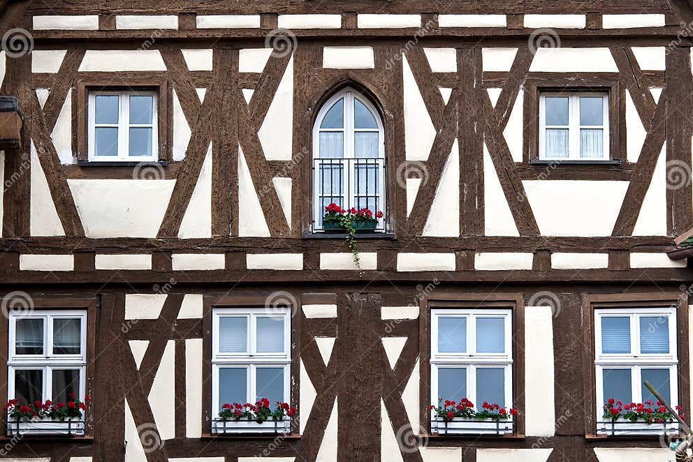 German timber framing stock photo. Image of architecture - 9898224