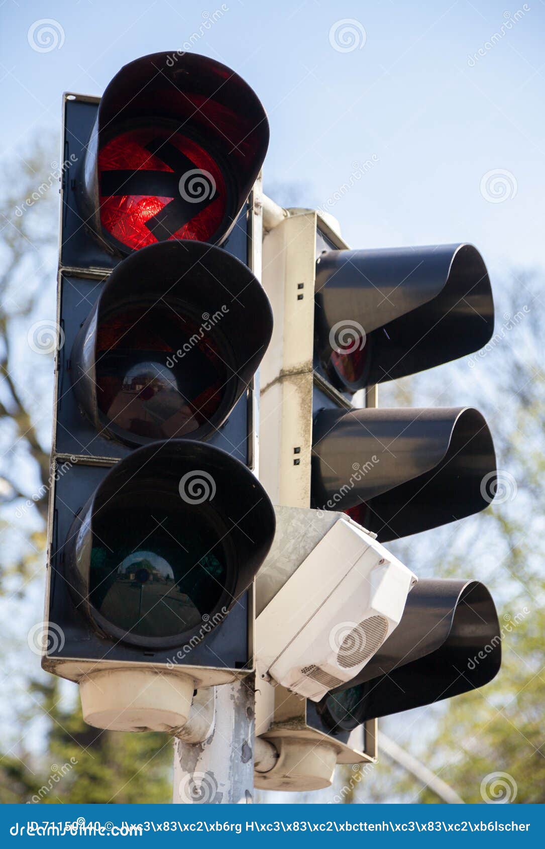 German traffic light stock photo. Image of modern, sign - 71150440