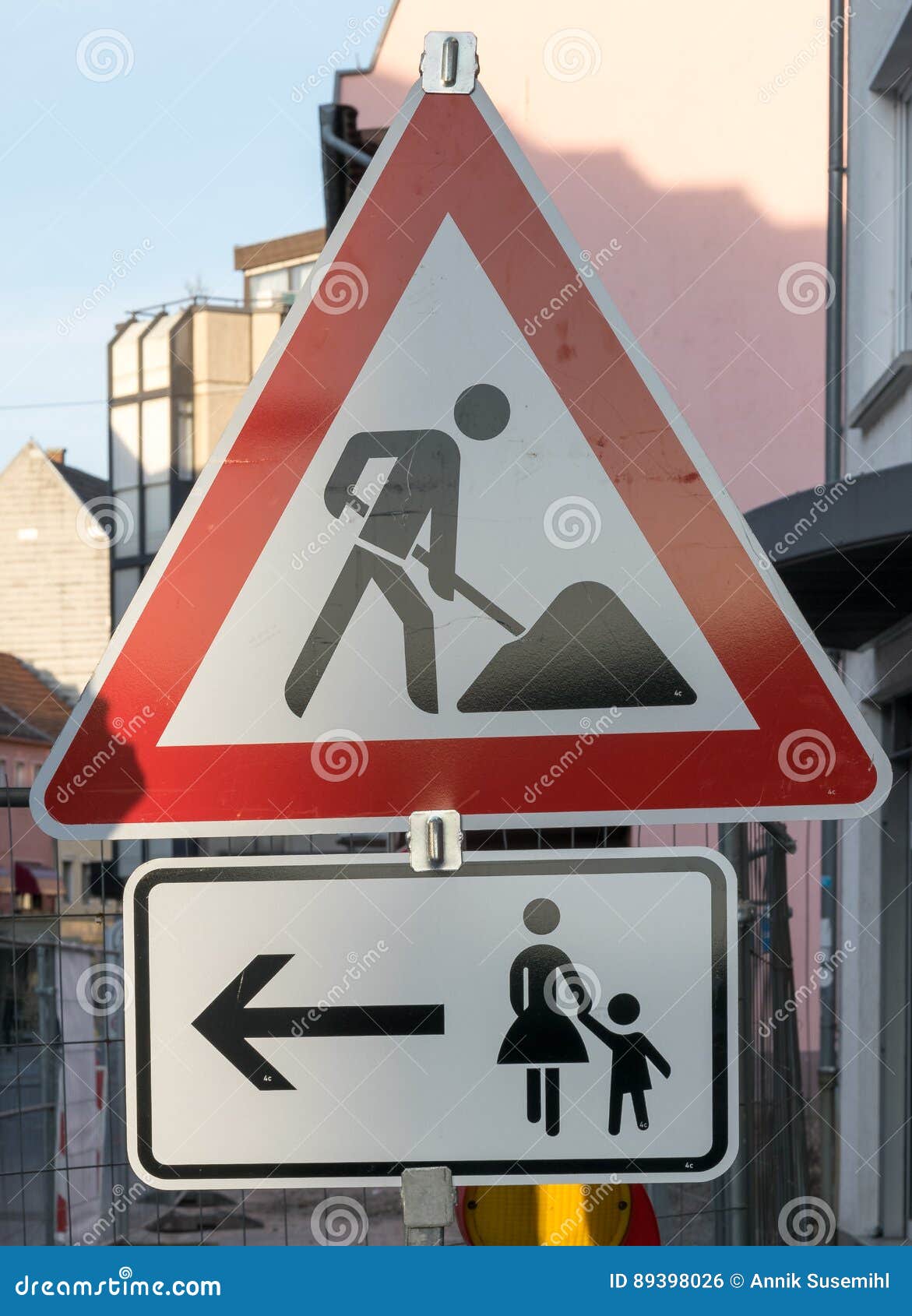 German Traffic Sign of Every Day Life Stock Photo - Image of german ...