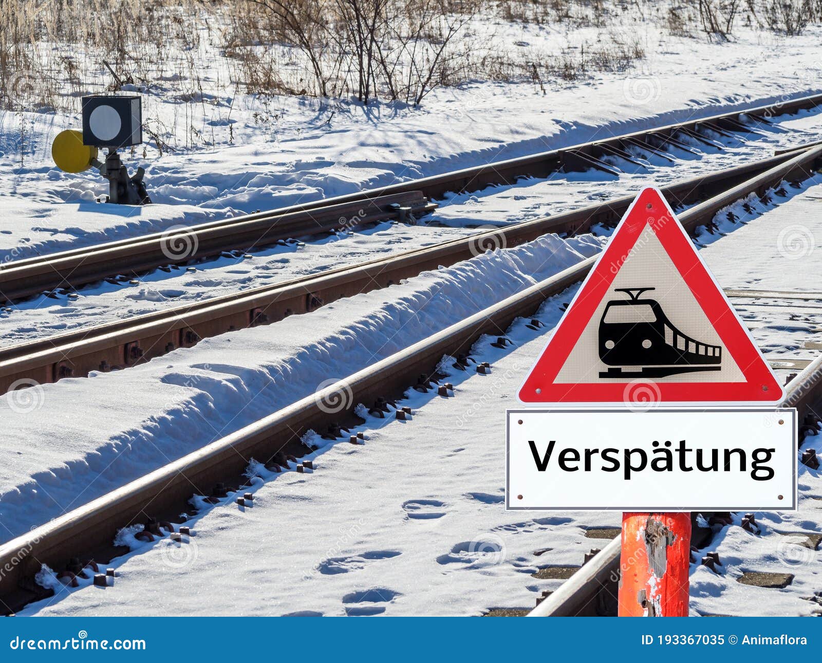 German Train delay stock image. Image of replacement - 193367035