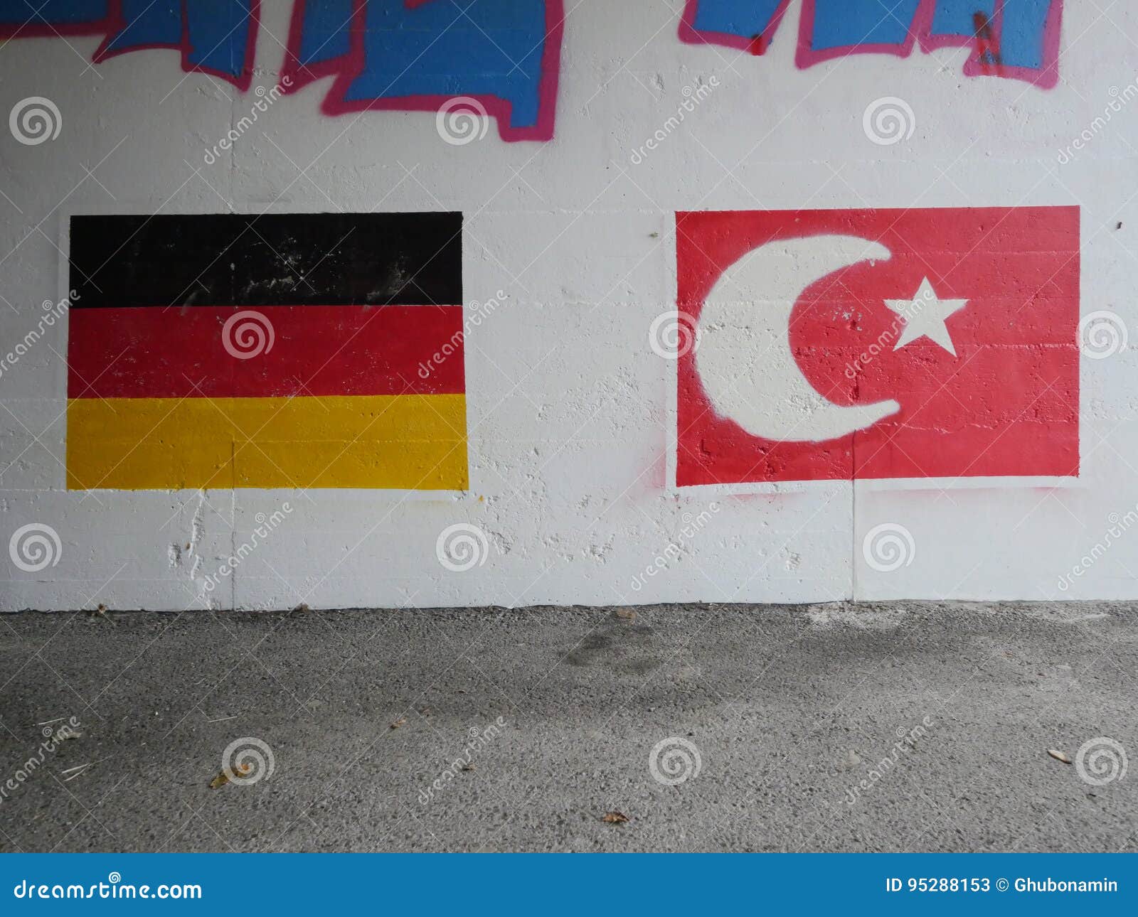 German Turkey Flag stock image. Image of germany, countries - 95288153