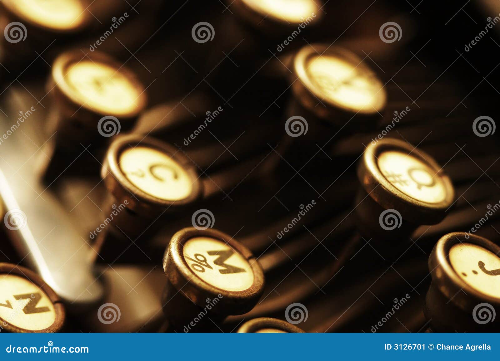 German Typewriter Keys stock image. Image of monochrome - 3126701