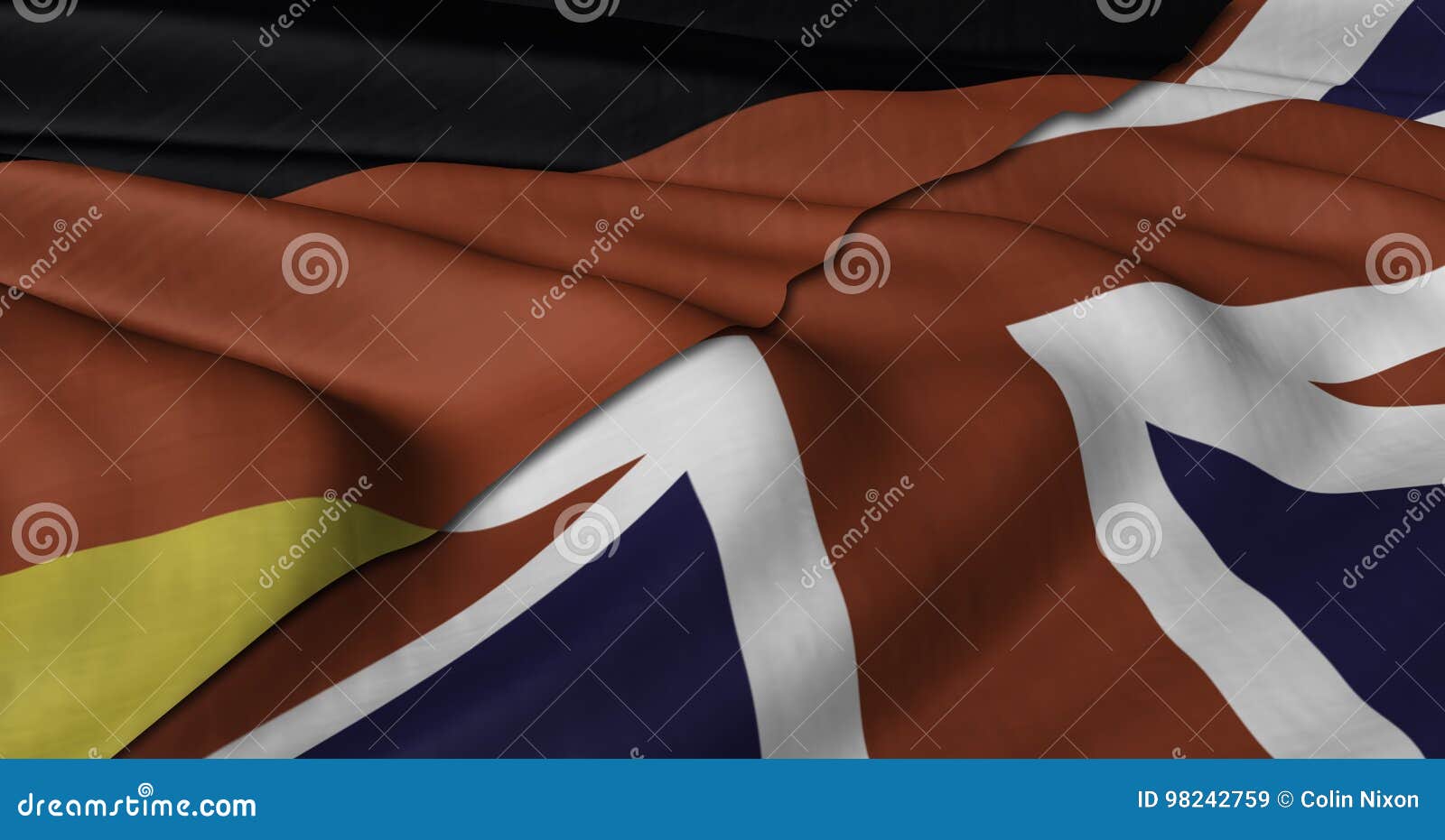 German and UK Flag stock illustration. Illustration of flagge - 98242759