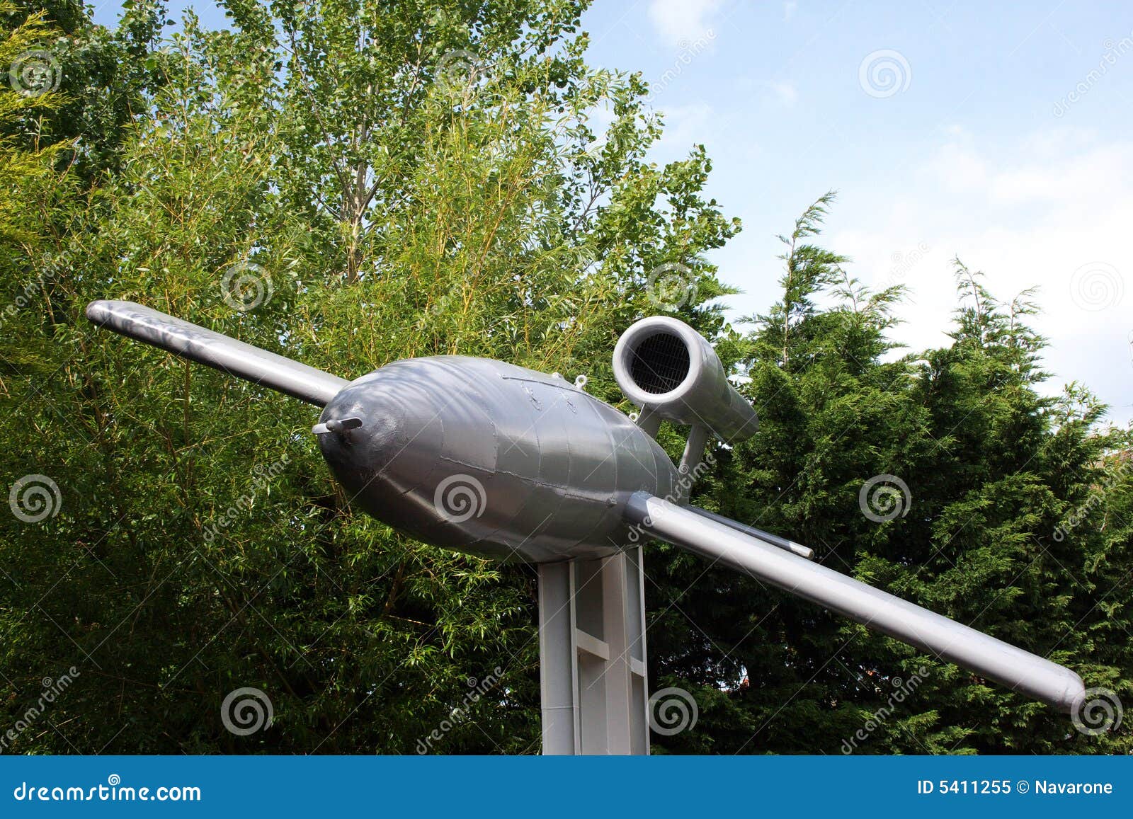 German V-1 flying bomb stock image. Image of retro, pulse - 5411255