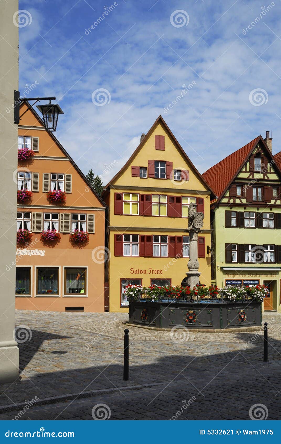 German Village stock image. Image of architecture, stores - 5332621