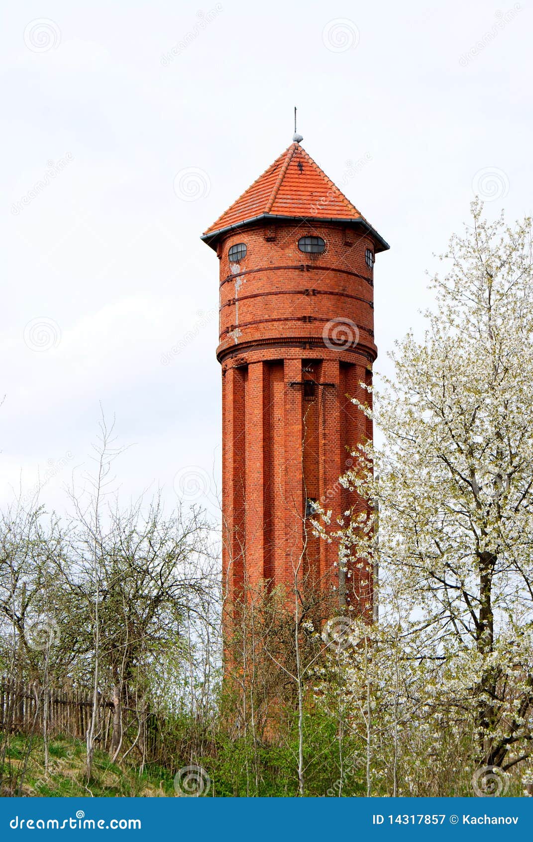The German water tower stock image. Image of roof, water - 14317857