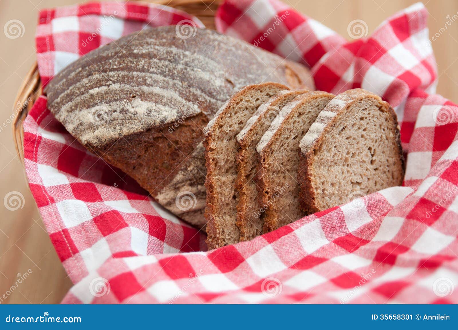 German Whole Grain Bread stock image. Image of product - 35658301