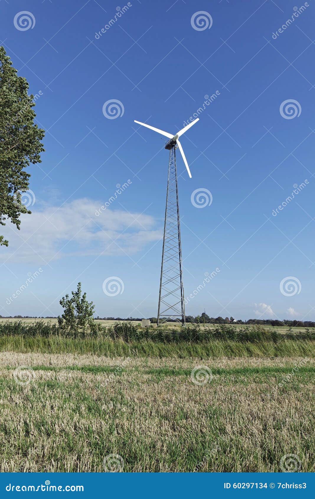 German wind energy stock photo. Image of mill, prairie - 60297134