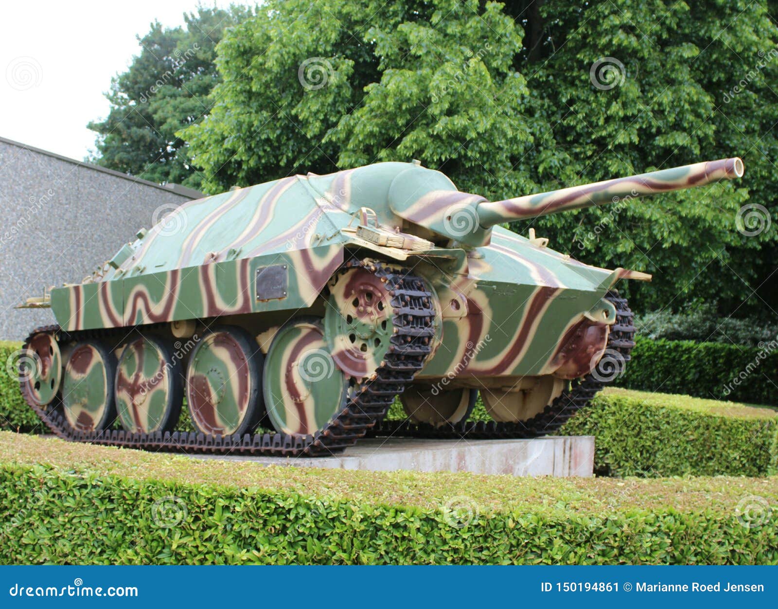 The German WW2 Jagdpanzer Tank Royalty-Free Stock Image | CartoonDealer ...