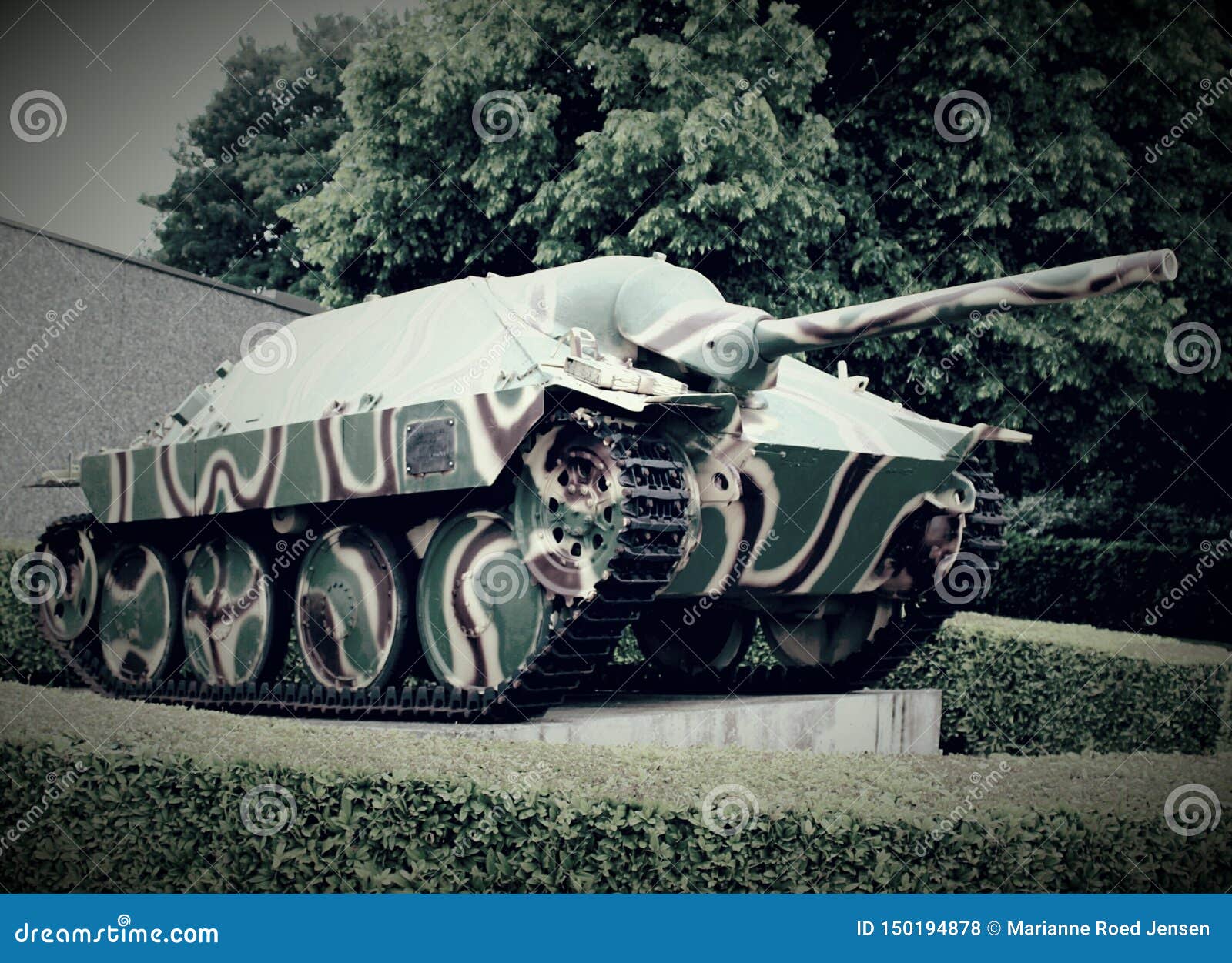 The German WW2 Jagdpanzer Tank Royalty-Free Stock Photography ...