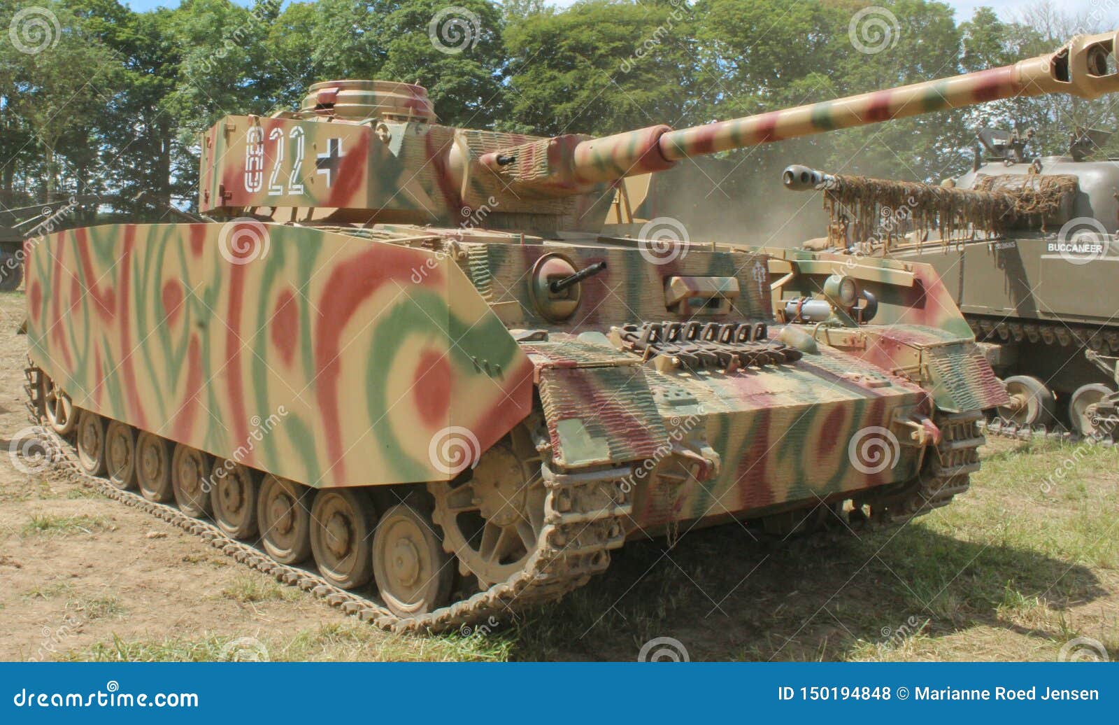 The German WW Panzer IV Tank Stock Photo - Image of tank, camouflage ...