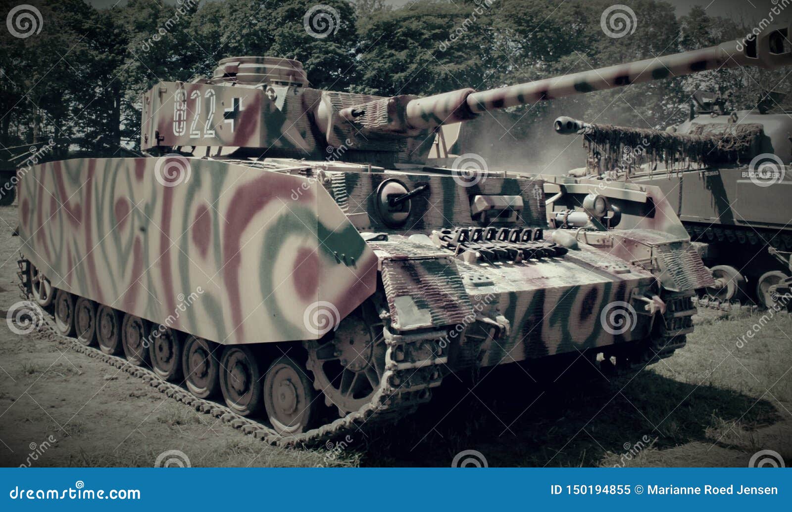 The German WW Panzer IV Tank Stock Image - Image of army, tank: 150194855
