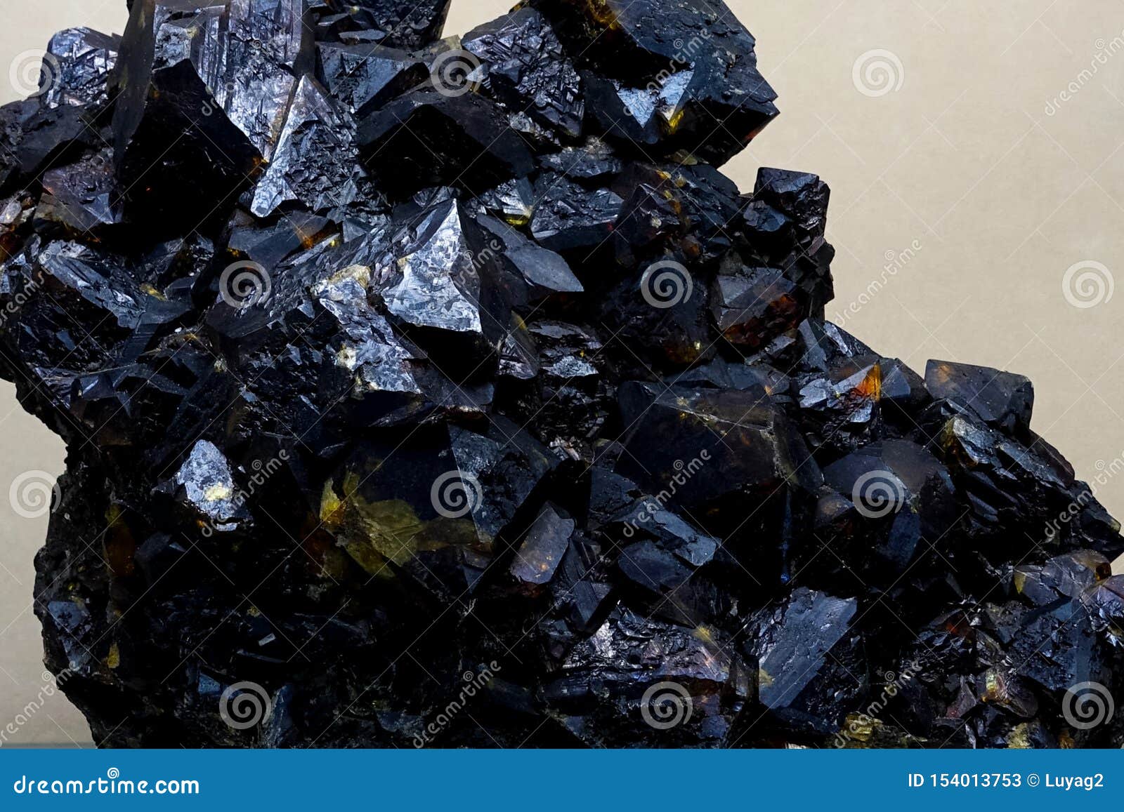Germanium Crystals, Samples of Rare Earth Metal Germanium Stock Image ...