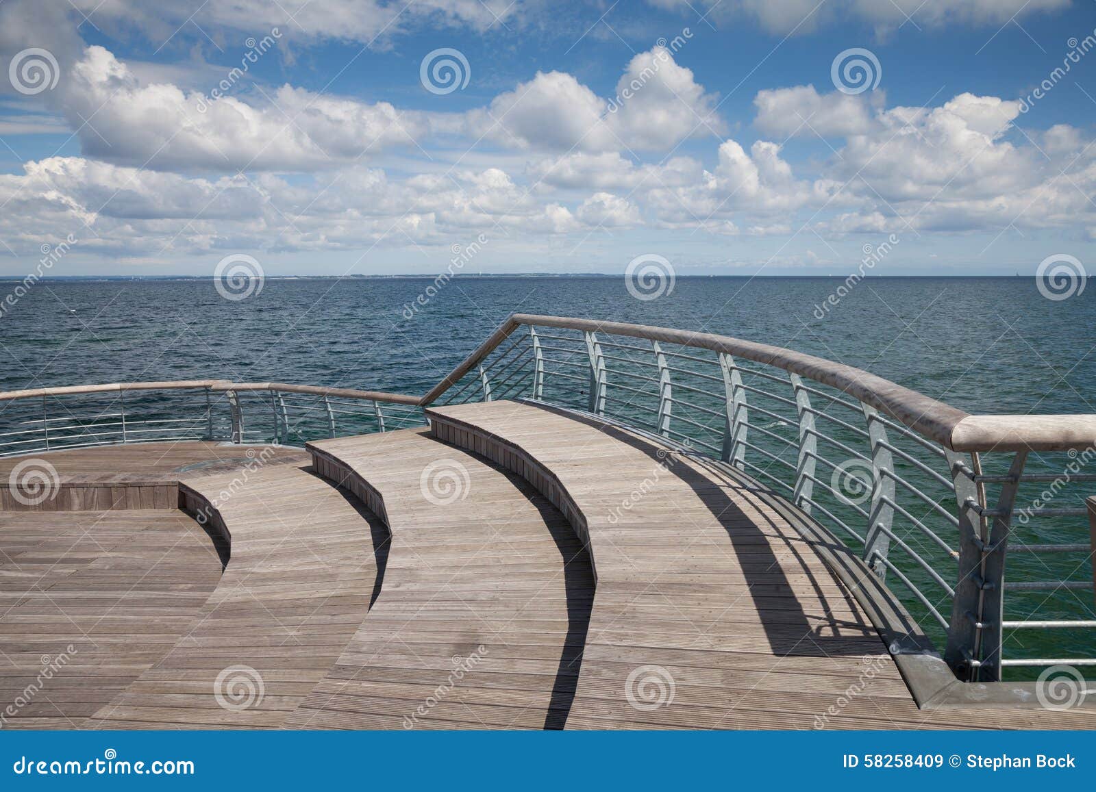 Germany, Baltic Sea, Viewing Platform Stock Image - Image of outdoor ...
